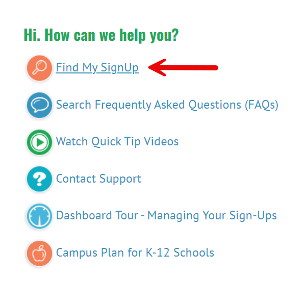 Help! I am trying to sign up but can't. What should I do? – SignUp.com
