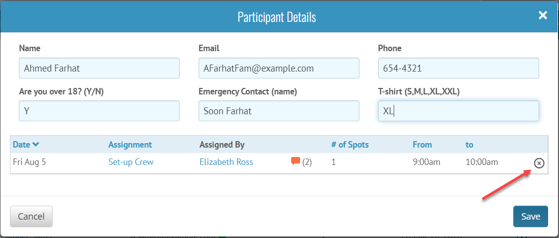 How do I delete an assignment? – SignUp.com